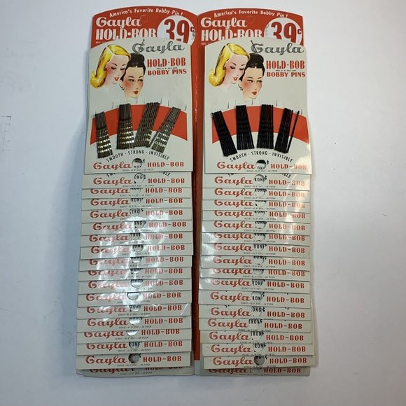Gayla Hold | Accessories | 36 Gayla Holdbob Bobby Pins Packages ...
